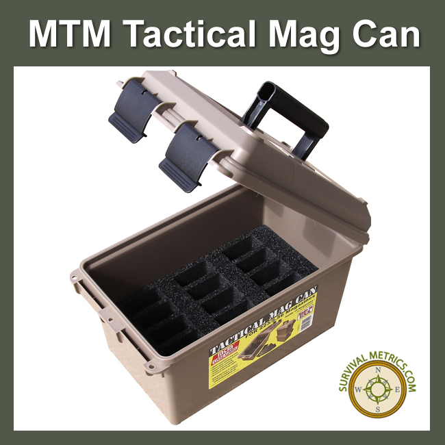 MTM Tactical Magazine Can (SMTMC-15) | SurvivalMetrics.com | Survival ...